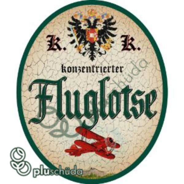 Fluglotse - K&K Schilder - pluschüda